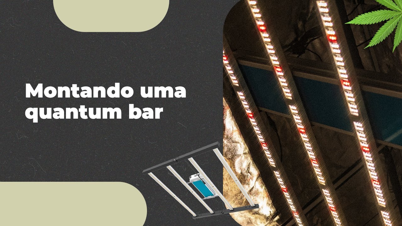 Montando um Painél de LED quantum bar da leds indoor - YouTube