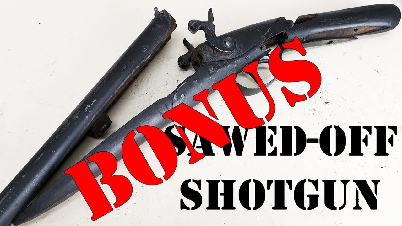 Wrecked SAWED-OFF Shotgun Restoration - Red Dead Redemption Style (Part ...
