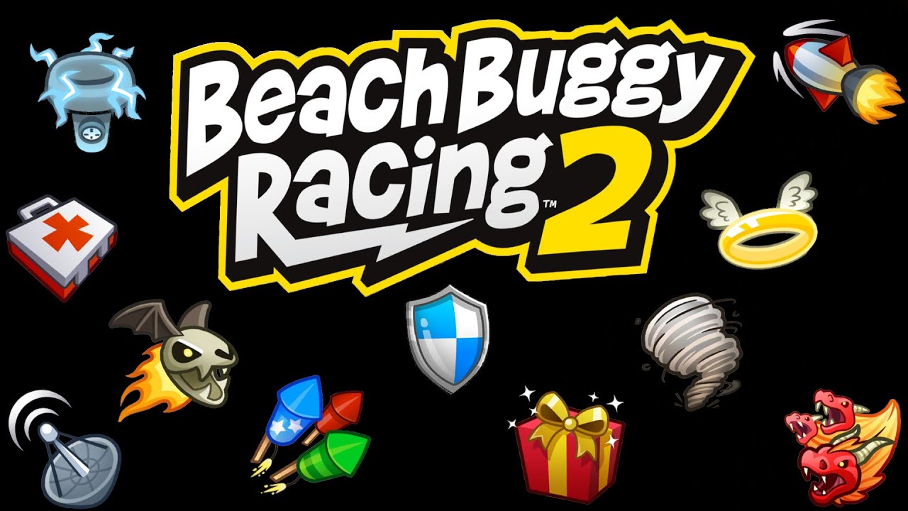 Beach Buggy Racing 2 - All Powerups!!! - YouTube