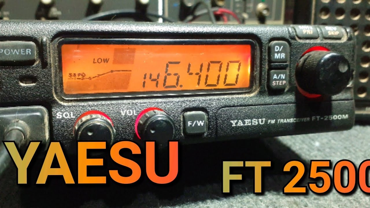 # 354 Yaesu FT 2500 - YouTube
