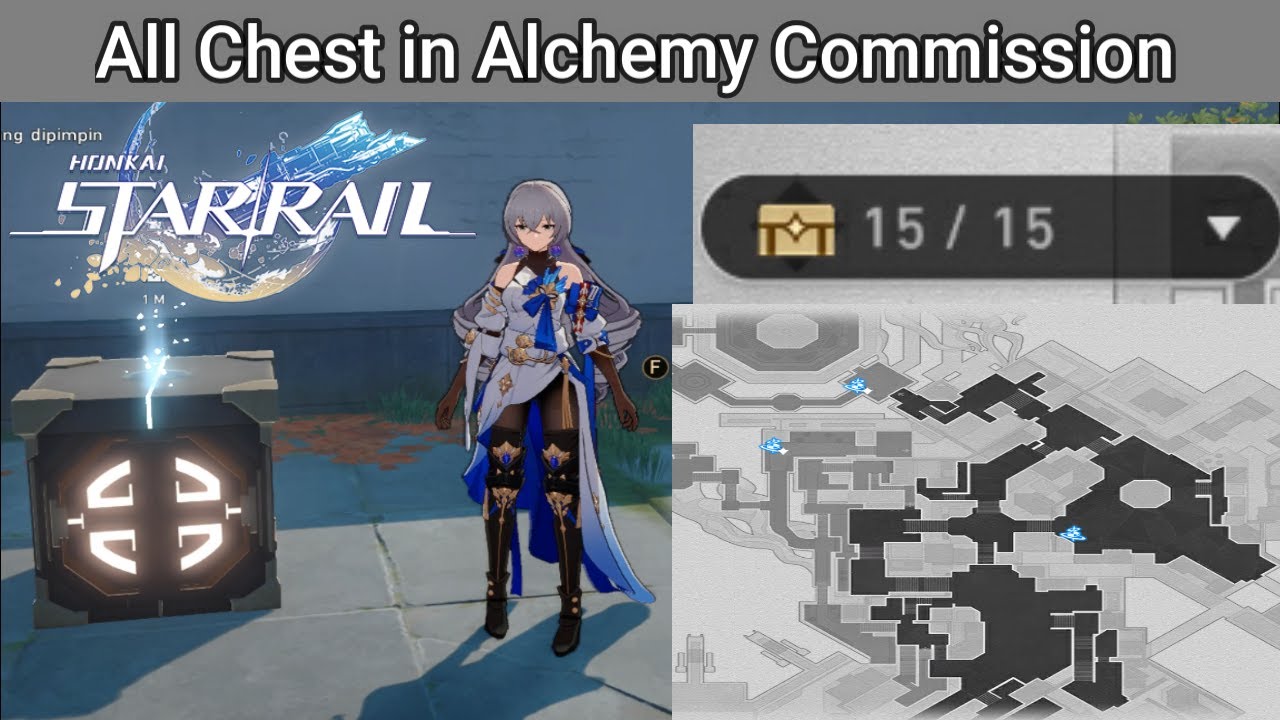 All Chest in Alchemy Commission - Honkai star rail - YouTube