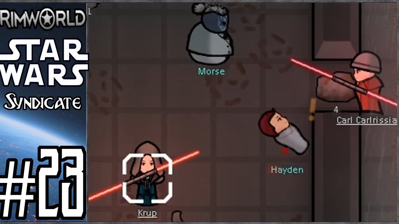 Rimworld: Star Wars - Syndicate #23 - Crashed Starship - YouTube