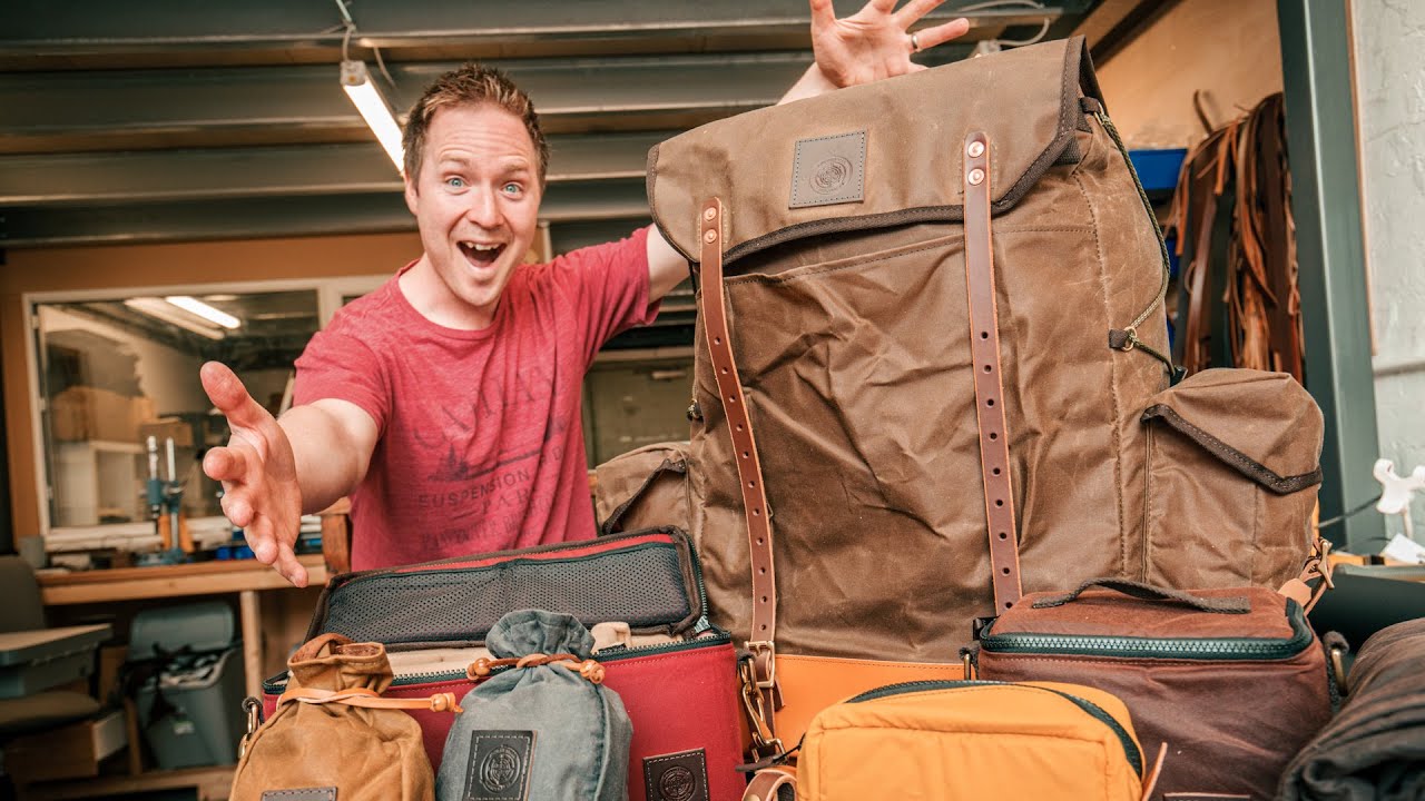 ULTIMATE custom bushcraft camera bag - YouTube