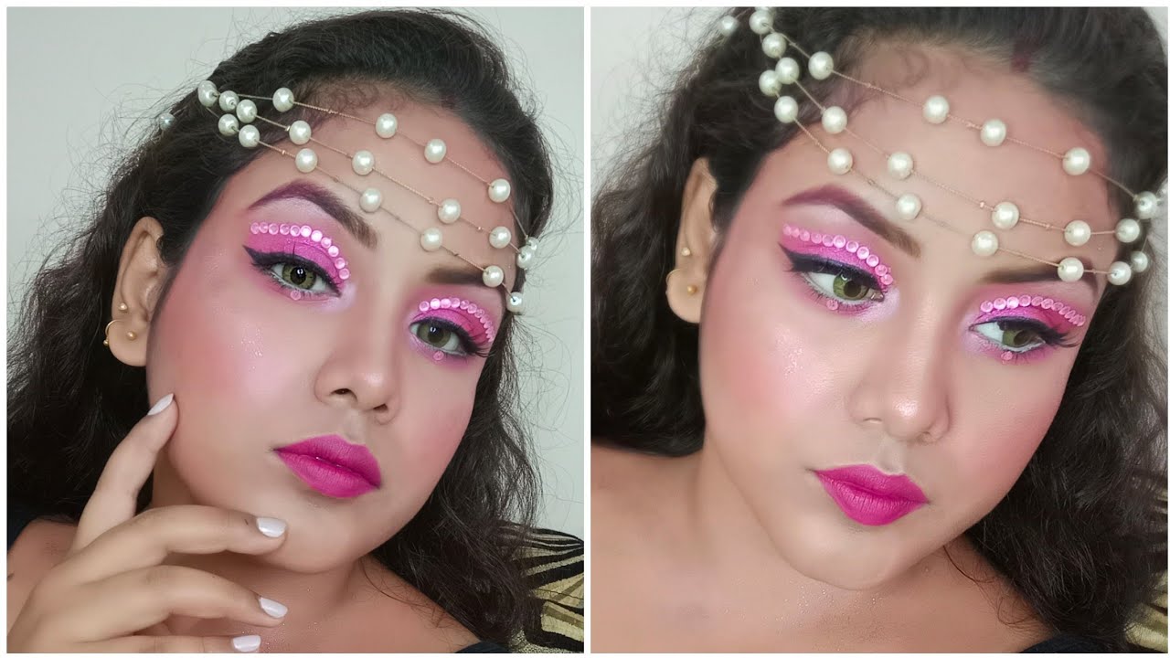 pink diamond makeup tutorial - YouTube