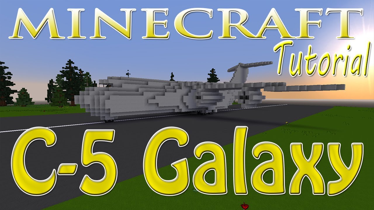 Minecraft: C-5 Galaxy Tutorial - YouTube
