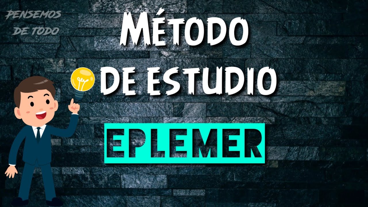 Método de Estudio EPLEMER - YouTube