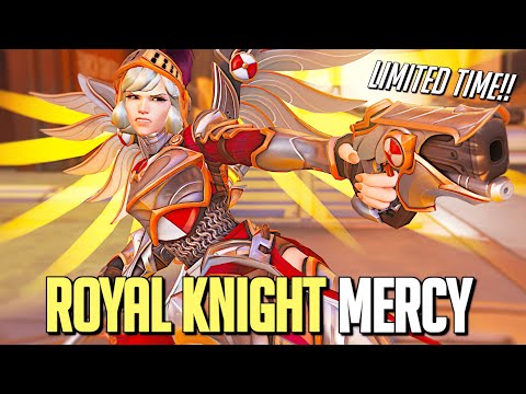 NEW ROYAL KNIGHT MERCY SKIN! 🛡️ (Overwatch) - YouTube