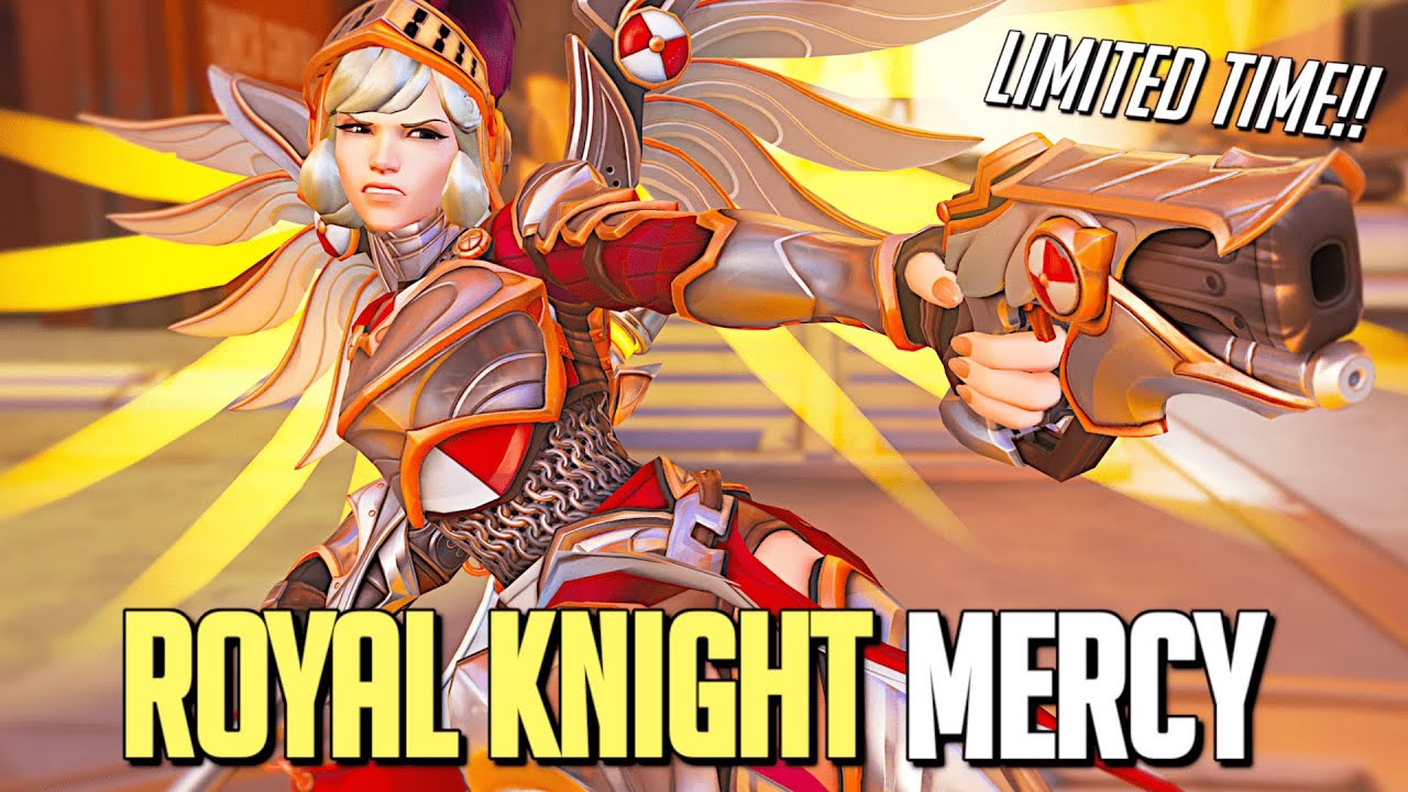 NEW ROYAL KNIGHT MERCY SKIN! 🛡️ (Overwatch) - YouTube