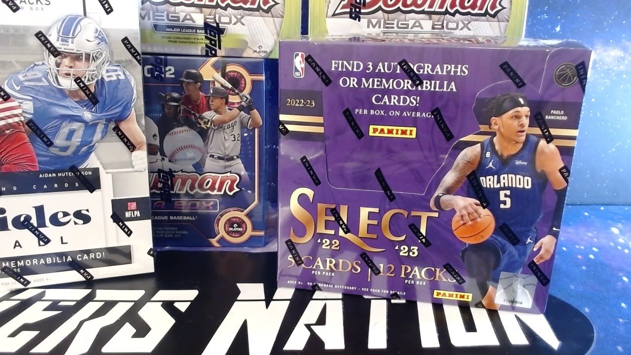 LIVE BOX BREAKS! NFL, NBA, MLB! Select Basketball! Chronicles and more ...