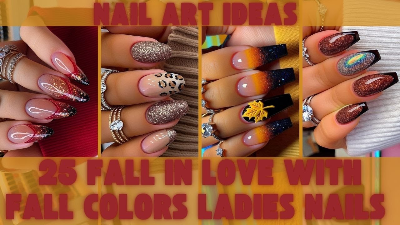 💅 25 Gorgeous Fall Nail Art Designs! 🍂 | Fall Nail Inspiration - YouTube