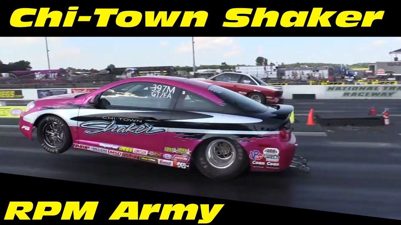 9 Second Super Stock Cobalt Lucas Oil Drag Racing Series - YouTube