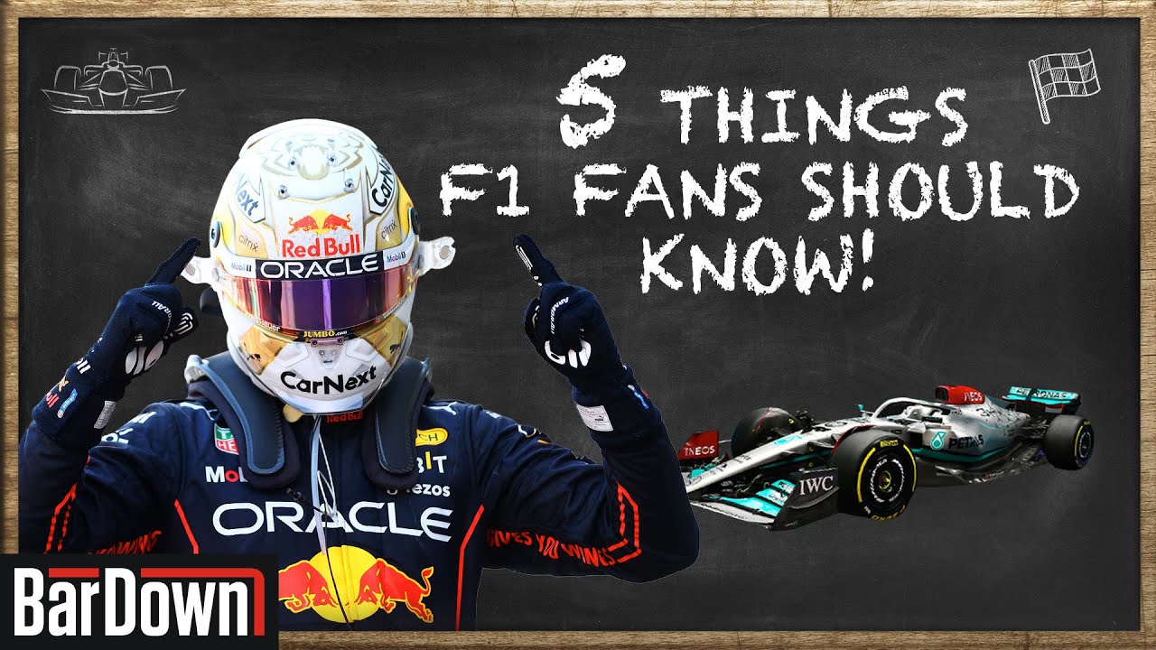 5 THINGS EVERY F1 FAN SHOULD KNOW - YouTube