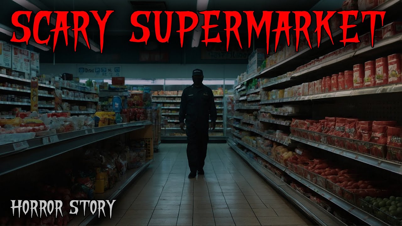 SCARY SUPERMARKET. Horror Story For The Night - YouTube