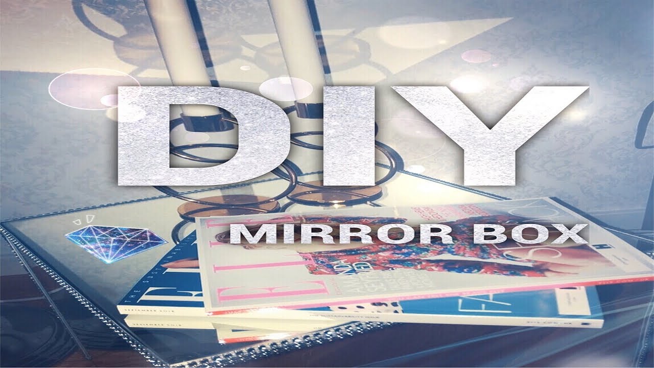 DIY Mirror box - YouTube