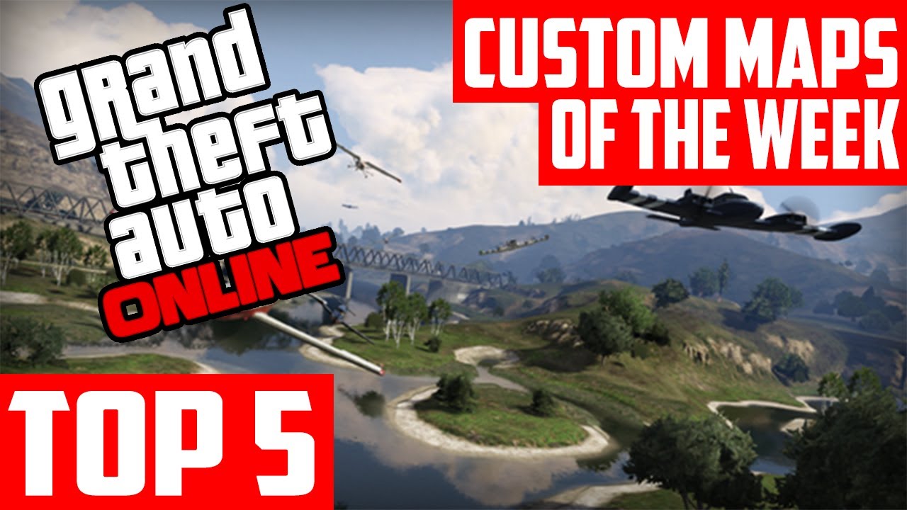 GTA 5 Custom Maps - TOP 5 Races & Deathmatches, EP.2 - GTA 5 Creations ...
