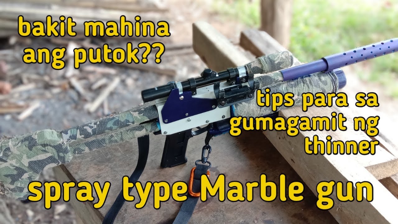 My version of spray type Marble toy Gun( affordable but durable) - YouTube