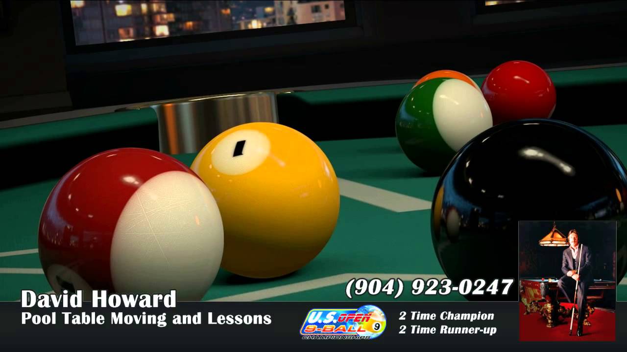 David Howard Pool Table Moving and Lessons in Jacksonville, FL (904 ...