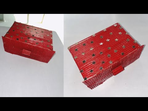 Diy beautiful box 🗃️ making idea💡/ handmade box /easy to make a ...