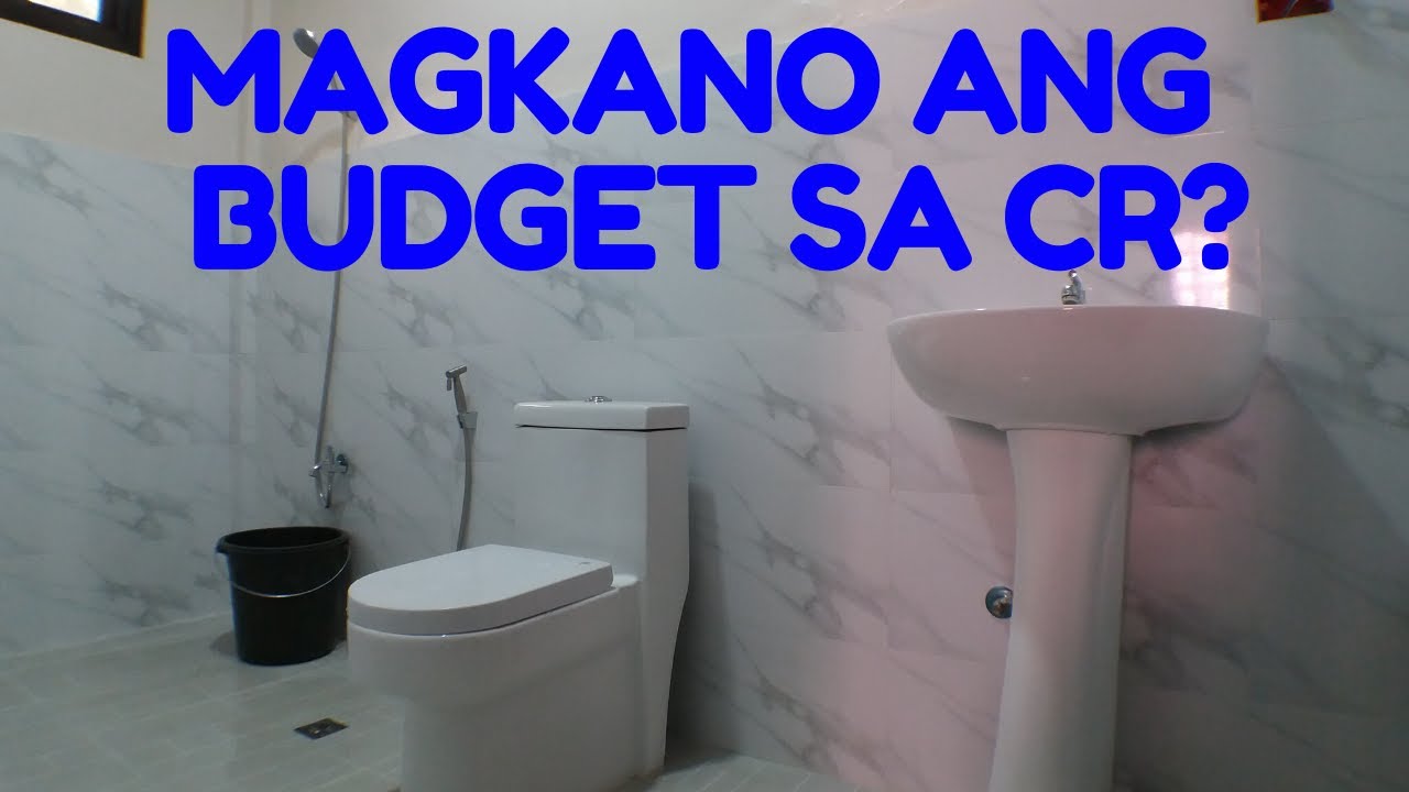 MAGKANO ANG BUDGET SA CR | MAGKANO ANG GASTOS SA CR | COMFORT ROOM DONE ...