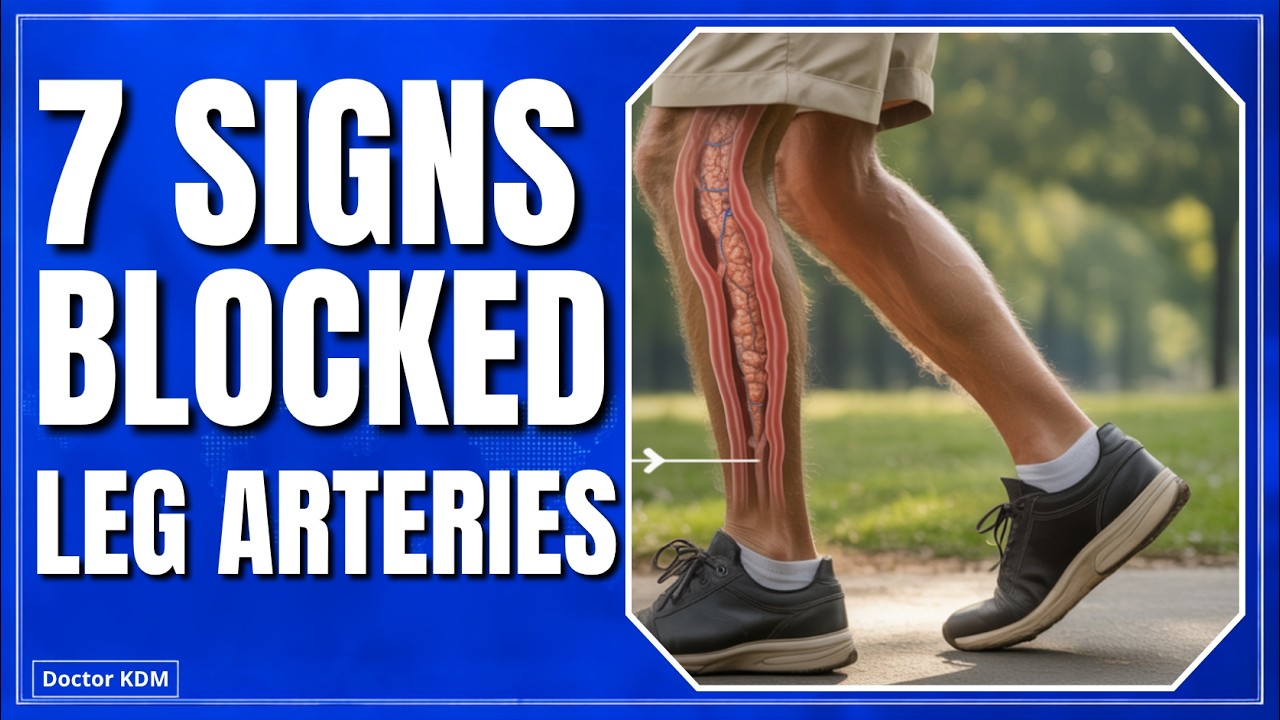 7 Leg Warning Signs Your Arteries Are Dangerously Blocked - YouTube