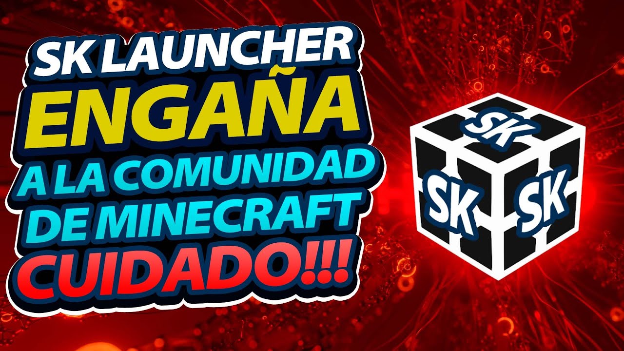 SK LAUNCHER Engaña a la comunidad de Minecraft ( TE LO PRUEBO ) - YouTube