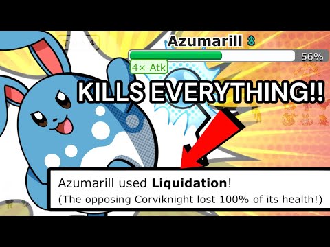 BELLY DRUM AZUMARILL OWNS OU!! 450 BST POKÉMON CHALLENGE