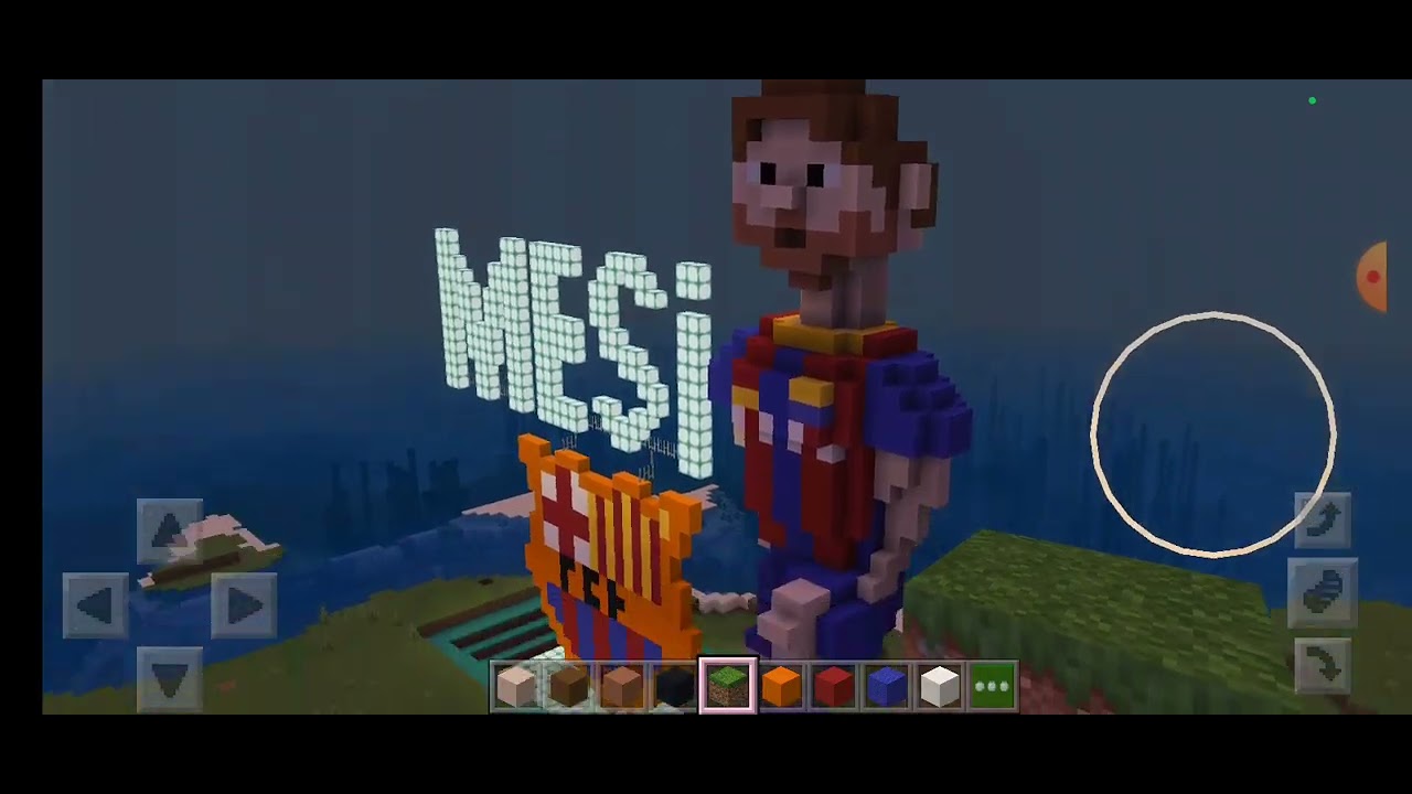 Leonel Messi Minecraft - YouTube