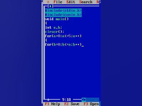 print the ladder pattern in c programming - YouTube