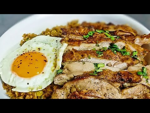 PONGTEH FRIED RICE with GRILLED CHICKEN - YouTube