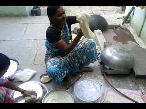 Preparing mande -typical khandesh food - YouTube