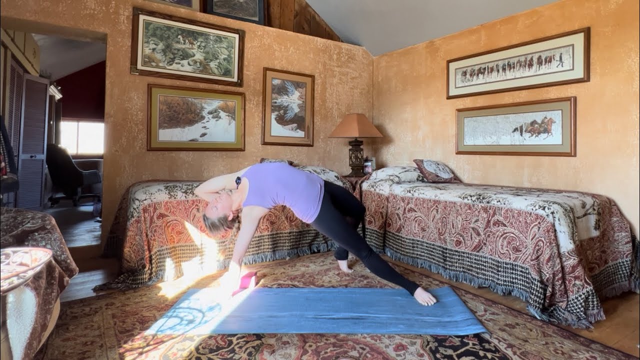 70min - Ladder Yoga Flow - YouTube