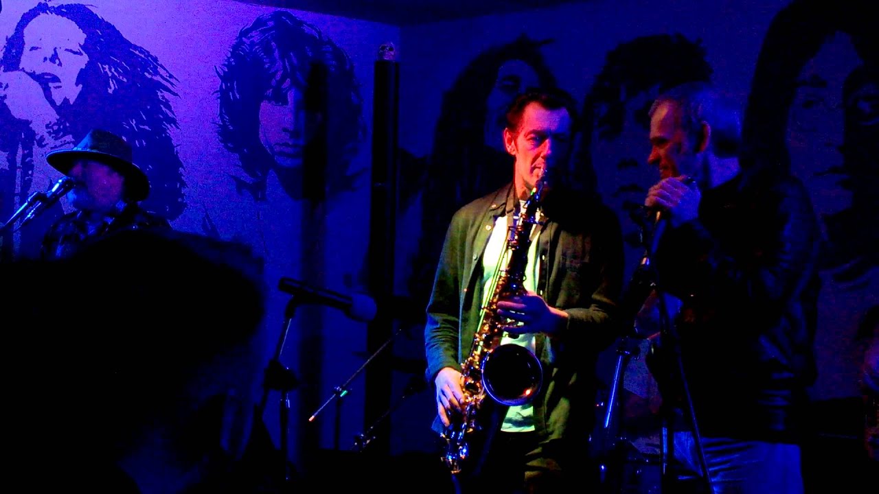 Slide Boy Roy Band with Gaz Barham (sax) and Tony Stokes (harmonica ...
