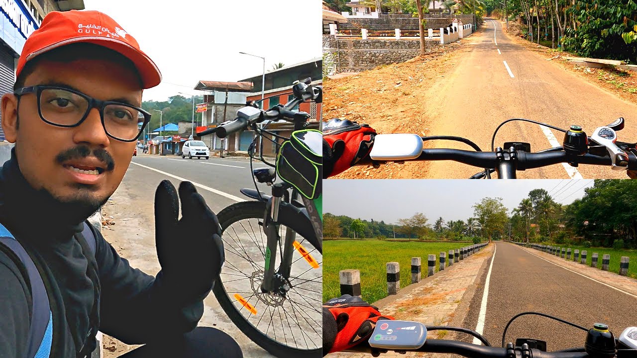 Hero Lectro C7+ Electric Cycle Test Ride on Kerala Roads | Uphill ...