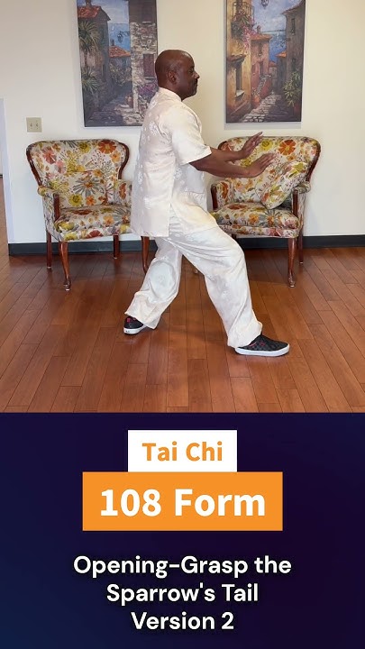 Tai Chi 108 Opening thru Grasp the Sparrow's Tail #martialarts #taichiforhealth #taichiforms ...