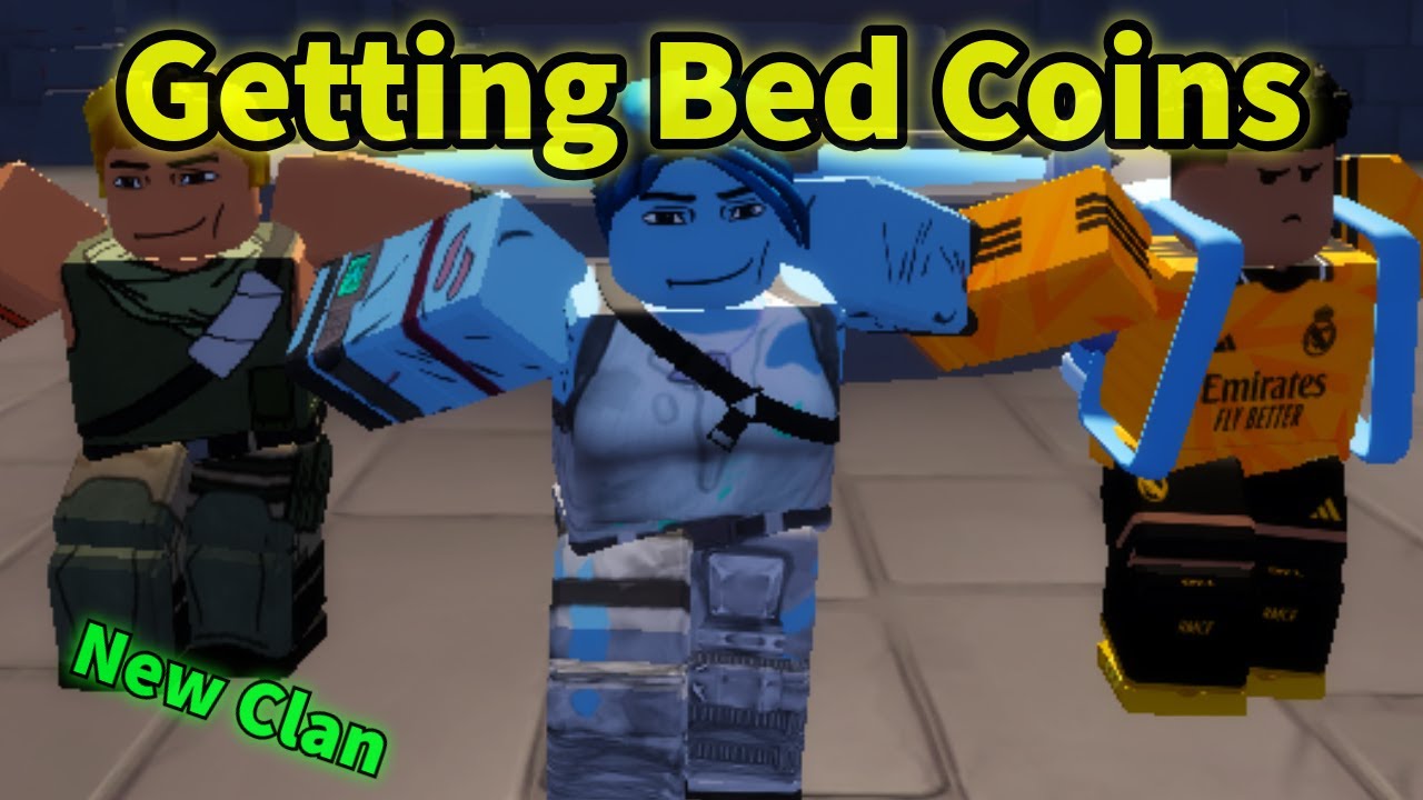 Getting Bedcoins in Bedwars (New Clan) - YouTube
