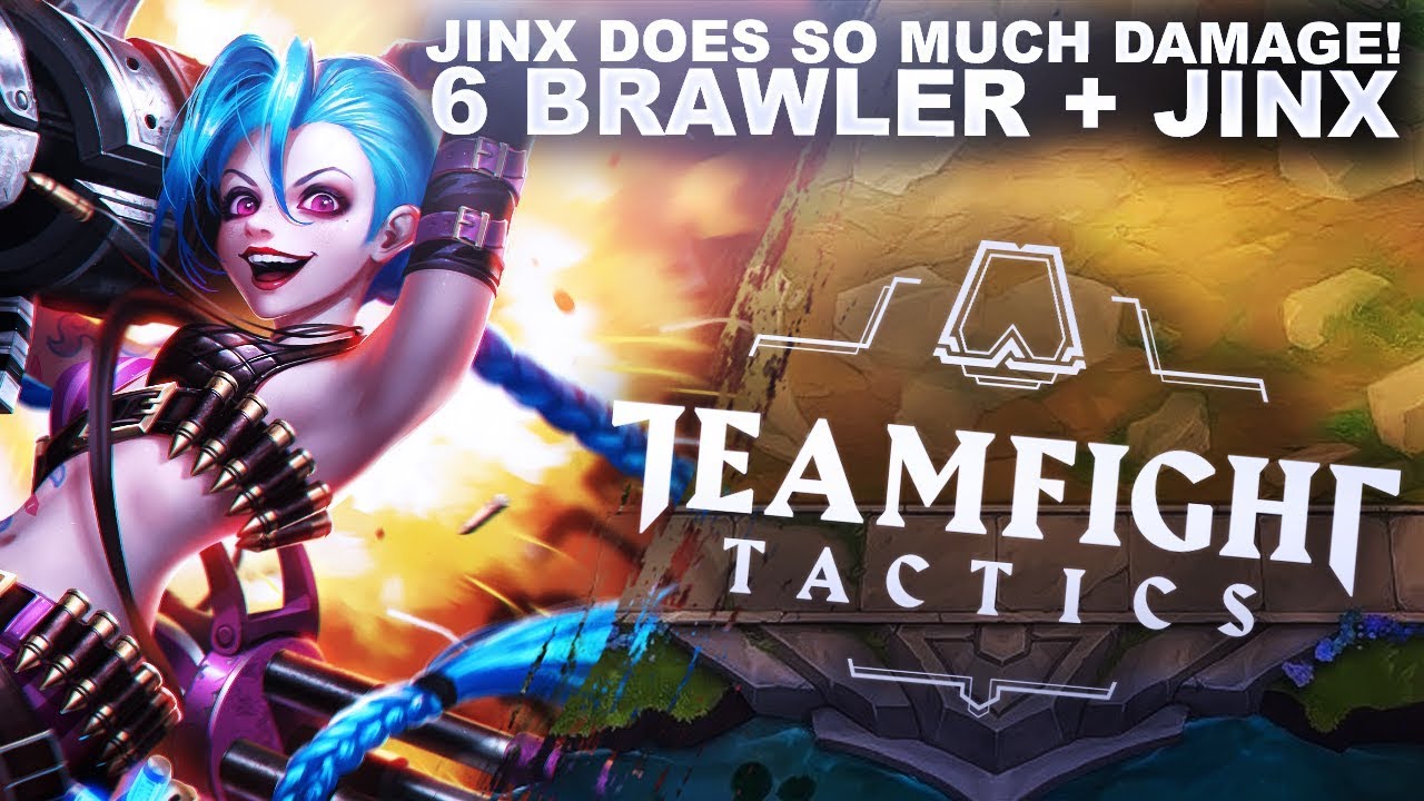 JINX DOES INSANE DAMAGE! RUNNING BRAWLER / JINX AGAIN! | Teamfight ...