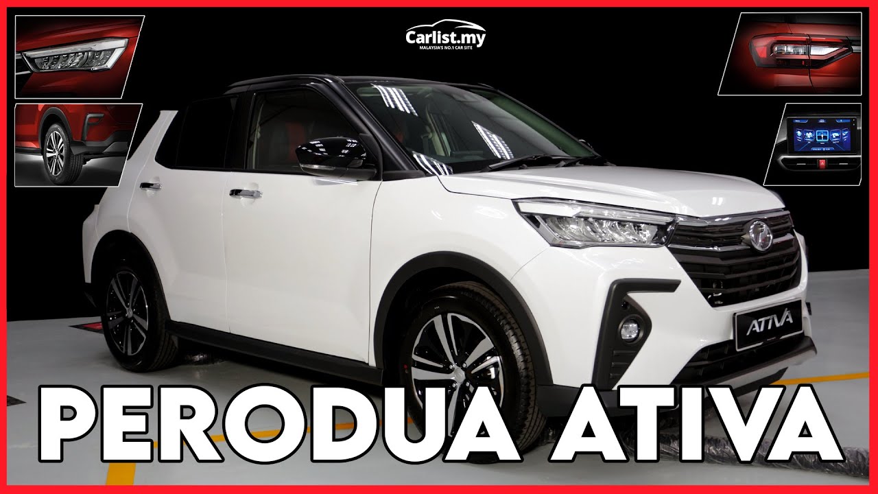 2021 Perodua Ativa: All the features - YouTube