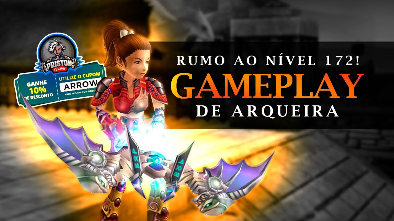Priston Tale Ao Vivo | GamePlay de Arqueira #bpt2024 #mmorpg - YouTube