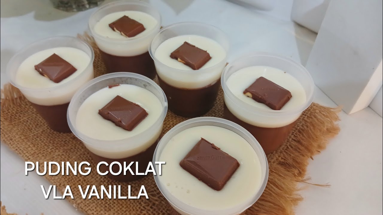 PUDING COKLAT VLA VANILLA BISA UNTUK IDE JUALAN DI JAMIN ENAK - YouTube