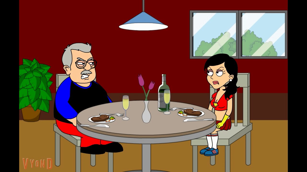 Josephine throws her dinner at her dad/grounded - YouTube