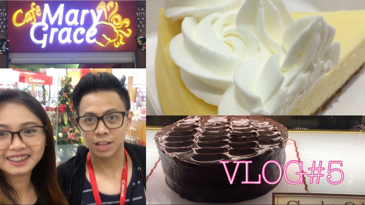 Cafe Mary Grace | Best Cheesecake & Chocolate Cake so far - YouTube
