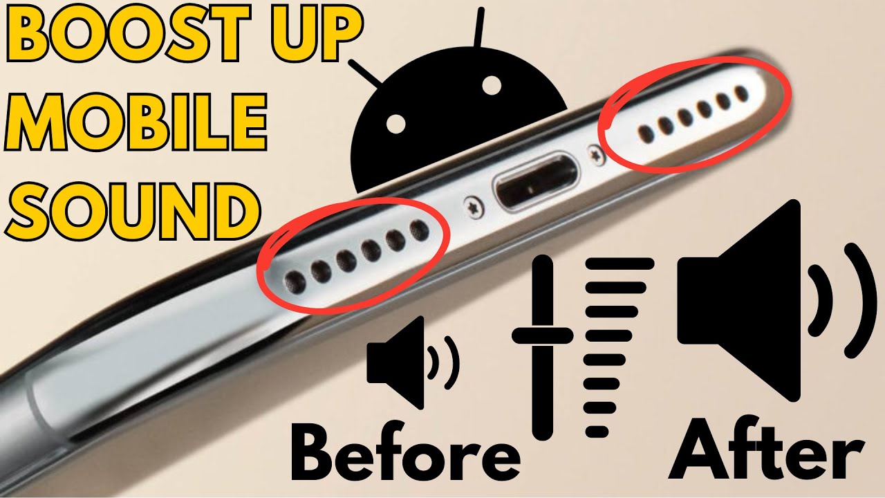 How to Increase Android Mobile Speaker Sound | How to Increase Speaker ...
