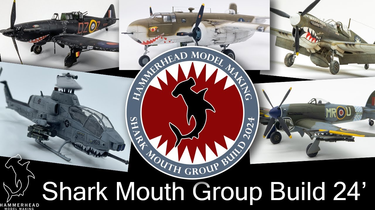 Hammerhead Model Making Shark Mouth GB Showcase - YouTube