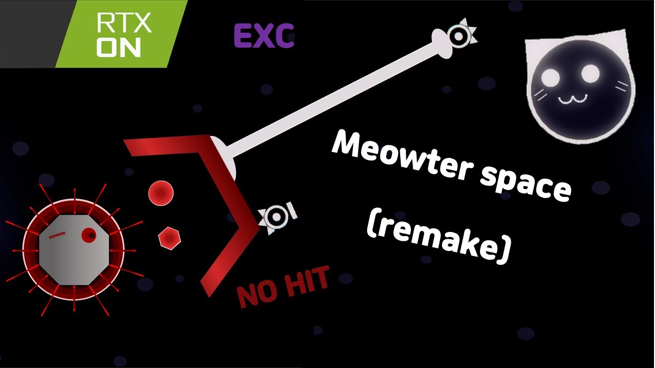 [Project Arrhythmia] Meowter space (remake) EXC (NO HIT) [RTX] - YouTube