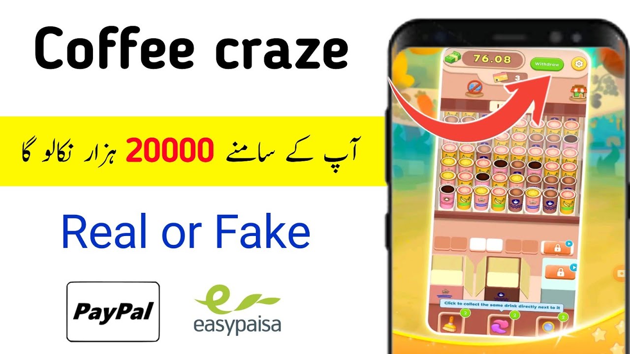 Coffee Craze App withdrawal | Coffee Craze App payment Proof | Coffee ...