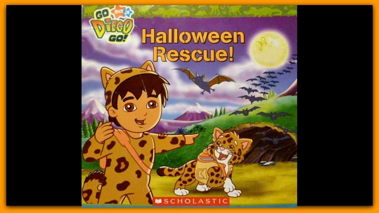GO DIEGO GO! "HALLOWEEN RESCUE!" - Read Aloud Storybook for kids ...
