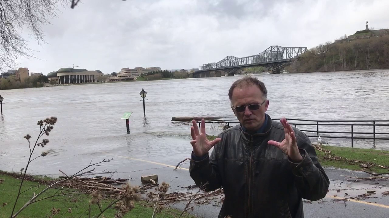Record Ottawa River Flooding From Climate Change - YouTube