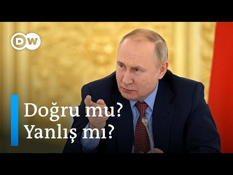 Putin'in Ukrayna'yı işgal gerekçeleri ne kadar doğru? - DW Türkçe