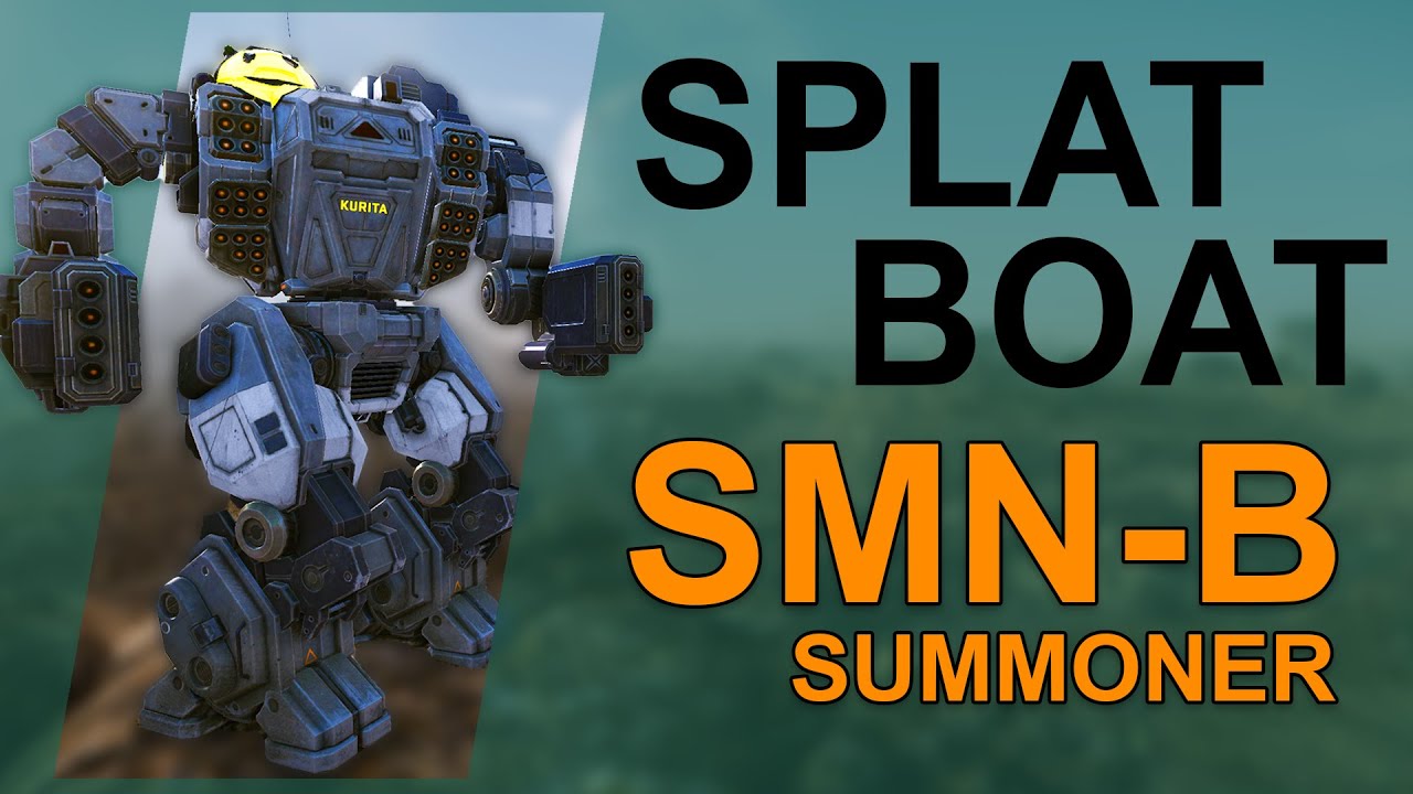 Eight SRM's... SUPER SPLAT! - Mechwarrior Online (Summoner Build ...