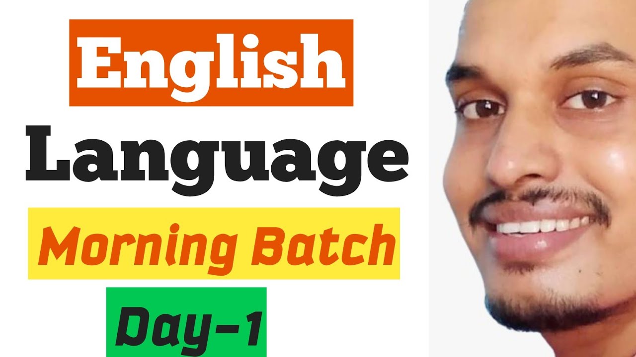 Day-1 | English Language Class | Morning Batch | Learn English with ...